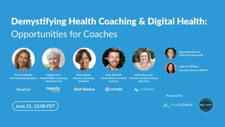 Demystifying Health Coaching & Digital Health: Opportunities for Coaches